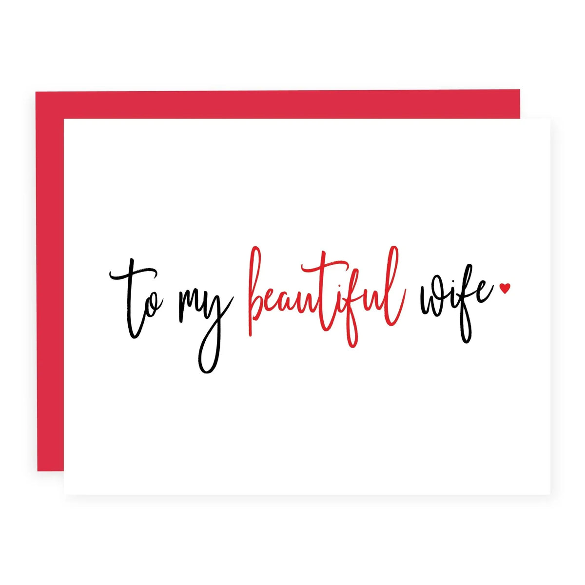 BEAUTIFUL WIFE CARD – Cherry Blossom Boutique