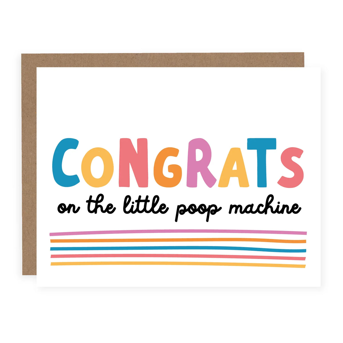 LITTLE POOP MACHINE CARD – Cherry Blossom Boutique