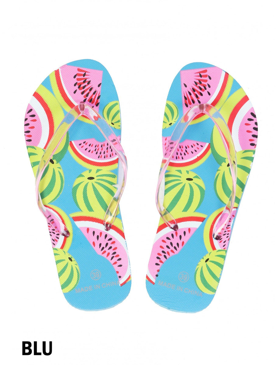 Watermelon Flip Flops – Sun & Sand Beach Boutique